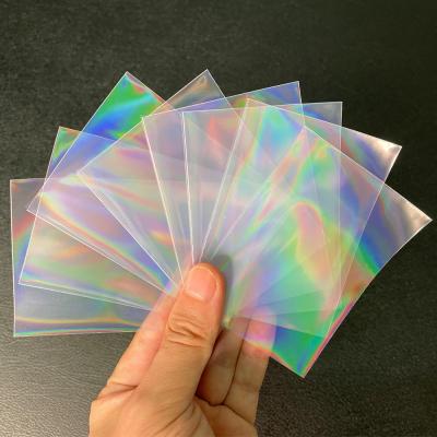 China Lightweight Portable Card Sleeves Heart-Shaped Safe Storage for Game & Photo Trading Cards Protective Packaging Printing Product for sale