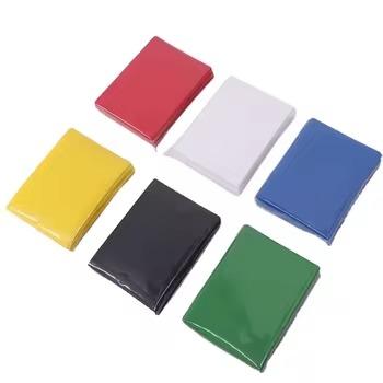 China Premium Soft Touch Colorful Matte Finish Plastic Card Sleeves Perfect Fit for Anime Trading Plastic Bags for sale