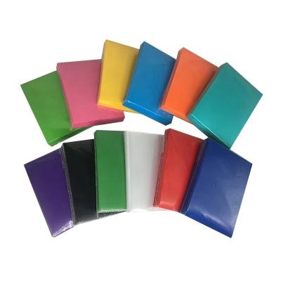 China Hot Selling Matte Multicolored Perfect Fit PP Plastic Game Trading  Card Sleeves Holographic Protective Case for sale