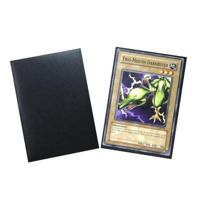 China Custom Matte Card Sleeve Standard Trading Card Opaque Penny Sleeves Protector Frosted Card Sleeve for Photo Game Sports for sale