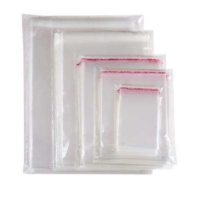 China Custom Clear Opp Bag Resealable Small Plastic Bags Retail Package Self Adhesive Transparent OPP Bag for sale