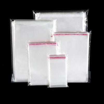 China Factory Direct Clear Resealable Plastic Bags Self Adhesive Poly Package Cheap Price Transparent OPP Bag for sale