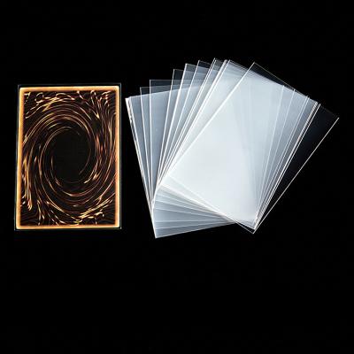 China Custom Photo Card Sleeve Transparent Trading Card Sleeve Soft Clear Art Card Protector 3R 4R 4D Photo Cover PP Plastic Sleeve for sale