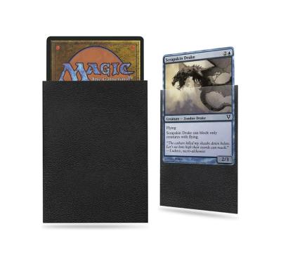 China Matte Card Sleeve 66*91mm 62*89mm Board Game Trading Card Opaque Penny Sleeves Baseball KPOP Stars Photo Protector Card Sleeve for sale