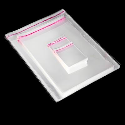 China Custom Plastic Opp Packing Bag Transparent Self Seal Opp Bag Self-adhesive Clear Poly Bag for Small Business for sale