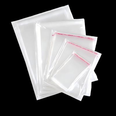China Custom Opp Bag Transparent Self-adhesive Small Plastic Package Plain OPP Bag Clear Plastic Poly Bag for sale
