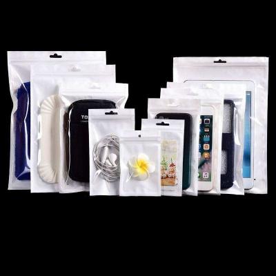 China Self Sealing Ziplock Bag Resealable Packaging Bag Small Clear Pouches for Accessories Electronics Jewelry Plastic Bags for sale