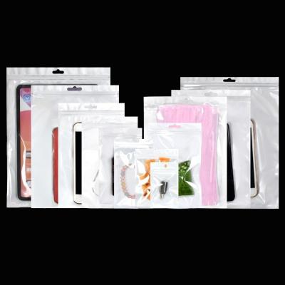 China Wholesale Pearlescent Bag Self Sealing Small Plastic Bag Zipper Pouch for Small Parts Accessories for sale