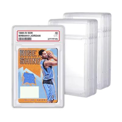 China 35PT Graded Card Slab Acrylic Trading Card Slabs Holder Sports Card Protector for Poke-mon PSA Slab for sale