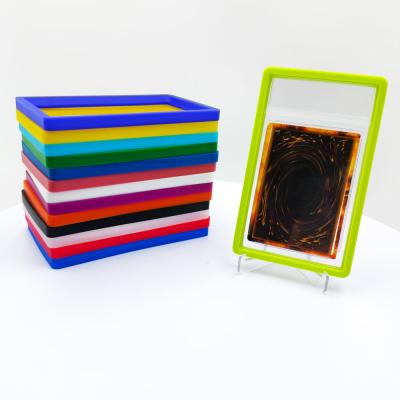 China Custom Color Slab Bumper Guard Silicone Shield Graded Card Slab Protector Fit for PSA Slab Bumper for sale