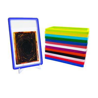 China Premium Card Slab Bumper Guard Graded Card Silicone Shield Slab Protector Perfect Fit for PSA Slab Bumper for sale