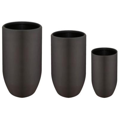China Fiber Reinforced Planter QG-014 - 45 lb UV Resistant Composite Clay Pot in 3 Sizes for sale