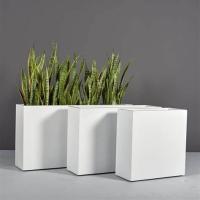 China QUANGUI QG-001 Fiberglass Flower Planters - Custom Sizes 10 Day Samples 30 Day Production for sale
