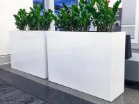 China QUANGUI QG-001 Fiberglass Flower Planters - Custom Sizes 10 Day Samples 30 Day Production for sale