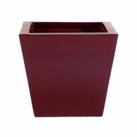 China Custom Fiberglass Flower Planters 30-40 Day Production in Round Square Rectangular Shapes for Indoor Outdoor Gardens for sale