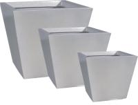 China Custom Fiberglass Flower Planters 30-40 Day Production in Round Square Rectangular Shapes for Indoor Outdoor Gardens for sale