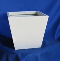 China Custom Fiberglass Flower Planters 30-40 Day Production in Round Square Rectangular Shapes for Indoor Outdoor Gardens for sale