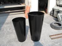China QUANGUI Fiberglass Flower Planters - 10-Day Sample, 30-40 Day Production, Custom Sizes & Finishes for sale