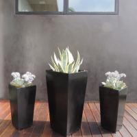 China Customizable Fiberglass Flower Pots - 30-40 Day Production, CE/Rohs Certified Planters for Indoor & Outdoor Use for sale