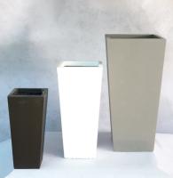 China Customizable Fiberglass Flower Pots - 30-40 Day Production, CE/Rohs Certified Planters for Indoor & Outdoor Use for sale