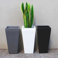 China Customizable Fiberglass Flower Pots - 30-40 Day Production, CE/Rohs Certified Planters for Indoor & Outdoor Use for sale