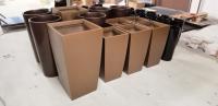 China Customizable Fiberglass Flower Pots - 30-40 Day Production, CE/Rohs Certified Planters for Indoor & Outdoor Use for sale