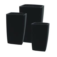 China QUANGUI QG-001 Fiberglass Flower Planter Pots - Customizable Round/Square/Rectangular Shapes, 30-40 Day Production for sale