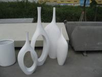 China Custom Fiberglass Garden Planters Round Square for Indoor Outdoor Trees Flower Pot 10 Days Sample for sale
