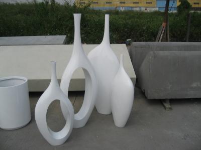 China Custom Fiberglass Garden Planters Round Square for Indoor Outdoor Trees Flower Pot 10 Days Sample for sale