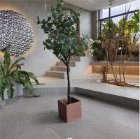 China Custom Fiberglass Flower Planters for Indoor Outdoor Garden Decor 30-40 Days Production for sale