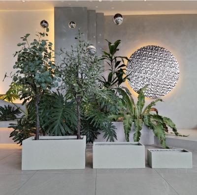 China Custom Fiberglass Flower Pots 30-40 Day Production with CE/Rohs/ISO9001 Certification for Indoor Outdoor Use for sale