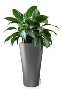 China Fiberglass Flower Pots Large Outdoor Garden Planter for Real or Artificial Trees Customizable for sale