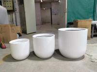 China Customizable Fiberglass Flower Planter 30pcs MOQ CE ISO9001 Wholesale for sale