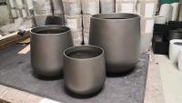 China Customizable Fiberglass Flower Planter 30pcs MOQ CE ISO9001 Wholesale for sale