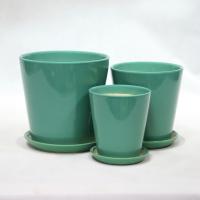 China QUANGUI QG-CM001 Glossy Ceramic Plant Pots - 6.5