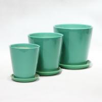 China QUANGUI QG-CM001 Glossy Ceramic Plant Pots - 6.5