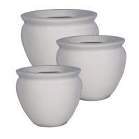 China Large Fiberglass Flower Planters Indoor Outdoor Resin Pots Customized Size 30x30x60cm for sale