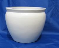 China Large Fiberglass Flower Planters Indoor Outdoor Resin Pots Customized Size 30x30x60cm for sale