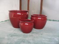 China Large Fiberglass Flower Planters Indoor Outdoor Resin Pots Customized Size 30x30x60cm for sale