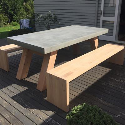 China GRC Concrete Outdoor Furniture Set - Weather-Resistant Custom Tables 25-300$ with CE/ISO Certification for sale