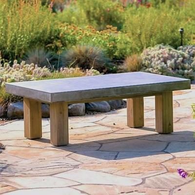 China Custom GRC Concrete Outdoor Furniture Sets - Heavy-Duty 10-Piece Minimum Order with 30-50 Day Delivery for sale