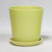 China QUANGUI QG-CM012 Glossy Ceramic Plant Pots with Drainage Holes - Modern Round Design for Indoor Plants for sale