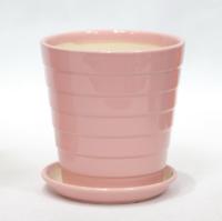 China QUANGUI QG-CM017 Glossy Ceramic Plant Pot - 6.5