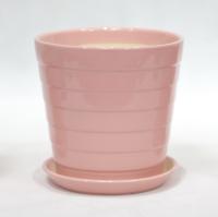 China QUANGUI QG-CM017 Glossy Ceramic Plant Pot - 6.5