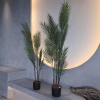 China UV Resistant Artificial Palm Tree 130-150CM - Realistic Faux Plant for Indoor & Outdoor Decor for sale