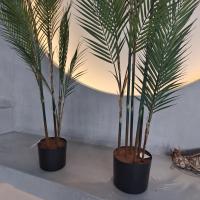 China UV Resistant Artificial Palm Tree 130-150CM - Realistic Faux Plant for Indoor & Outdoor Decor for sale