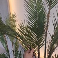 China UV Resistant Artificial Palm Tree 130-150CM - Realistic Faux Plant for Indoor & Outdoor Decor for sale