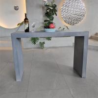 China GRC Concrete Outdoor Table Chair Bench Set Irregular Shape Garden Furniture Custom Size for sale