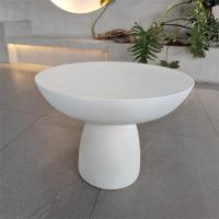 China Lightweight Concrete Outdoor Furniture Table - GRC Material, Weather-Resistant, Custom Sizes 25-300$ for sale