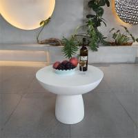 China Lightweight Concrete Outdoor Furniture Table - GRC Material, Weather-Resistant, Custom Sizes 25-300$ for sale